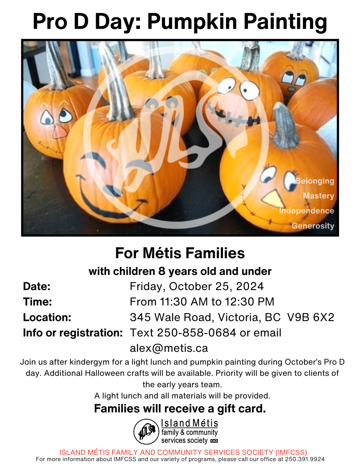 Pro D Day: Pumpkin Painting – Island Métis Family and Community ...